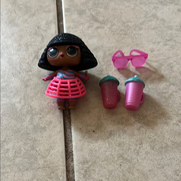 L.O.L. Surprise! | Other | Lol Surprise Pink And Black Doll With ...